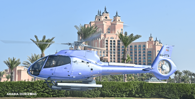 Atlantis Helicopter Tour | helicopter ride | Arabia Horizons