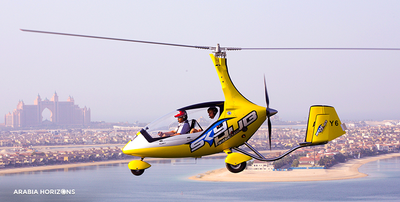 Gyrocopter | Best of Dubai Air Adventures | Arabia Horizons
